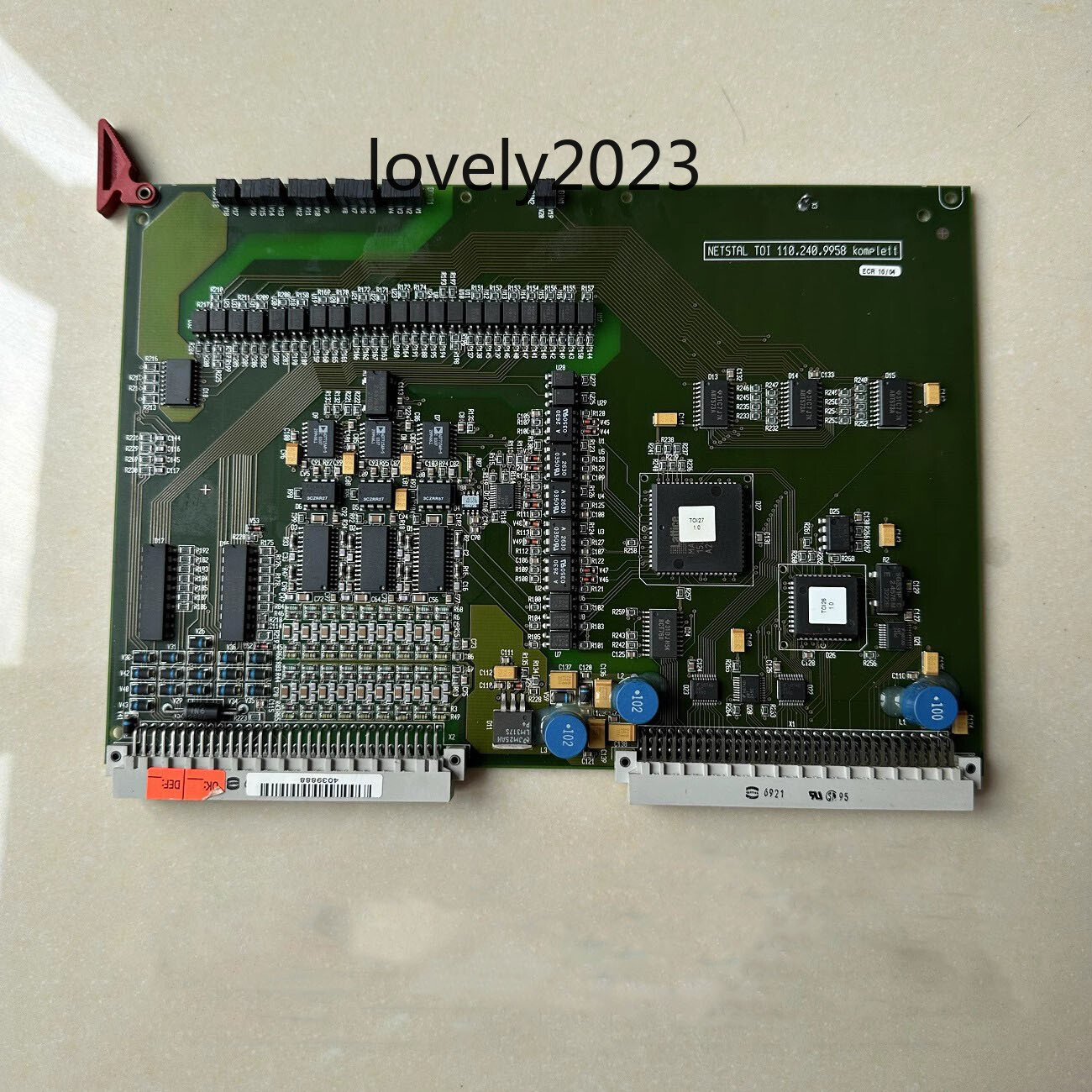 1pc used NETSTAL Control Board TOI 110.240.9958 | eBay