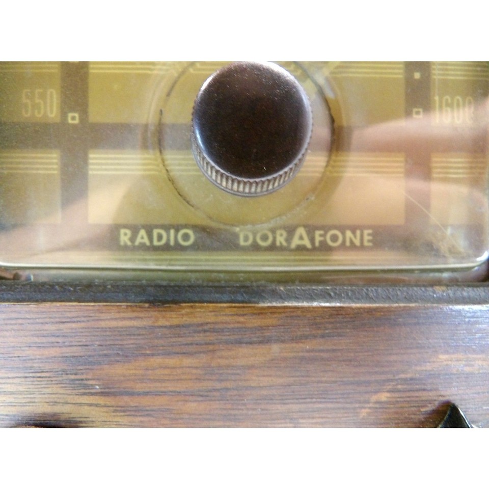 Antique 1947 Setchell Carlson Radio Dorafone, working | eBay