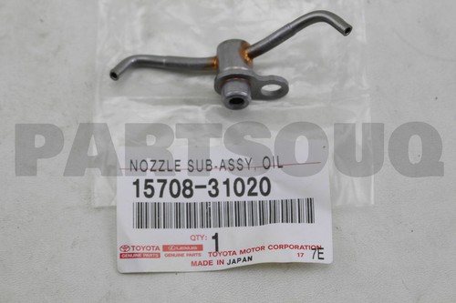 1570831020 Genuine Toyota NOZZLE SUB-ASSY, OIL, NO.1 15708-31020 | eBay