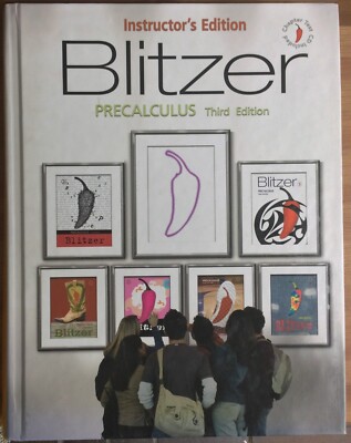 Blitzer Precalculus Instructor Edition by Blitzer, Robert (Hardcover ...