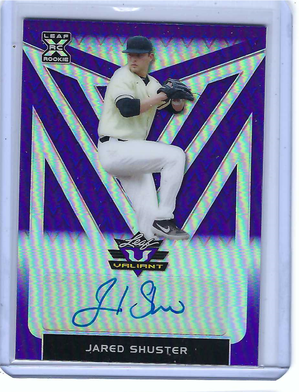 JARED SHUSTER 2020 LEAF VALIANT BASEBALL AUTO /25 | eBay