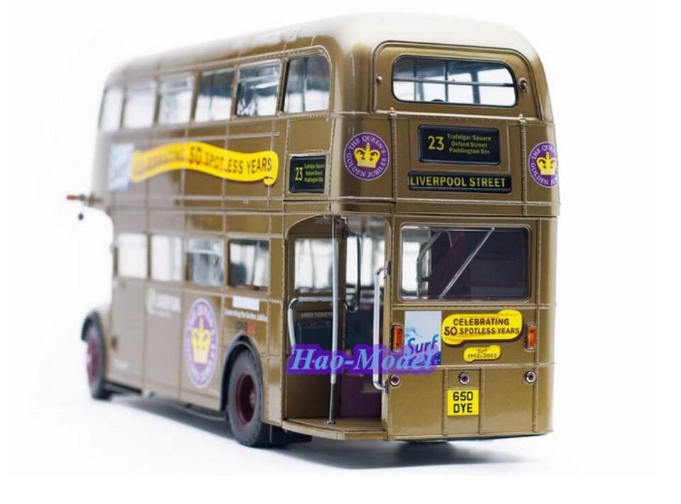 SunStar 1:24 Routemaster London Bus Model Diecast Metal Gifts Ornaments ...