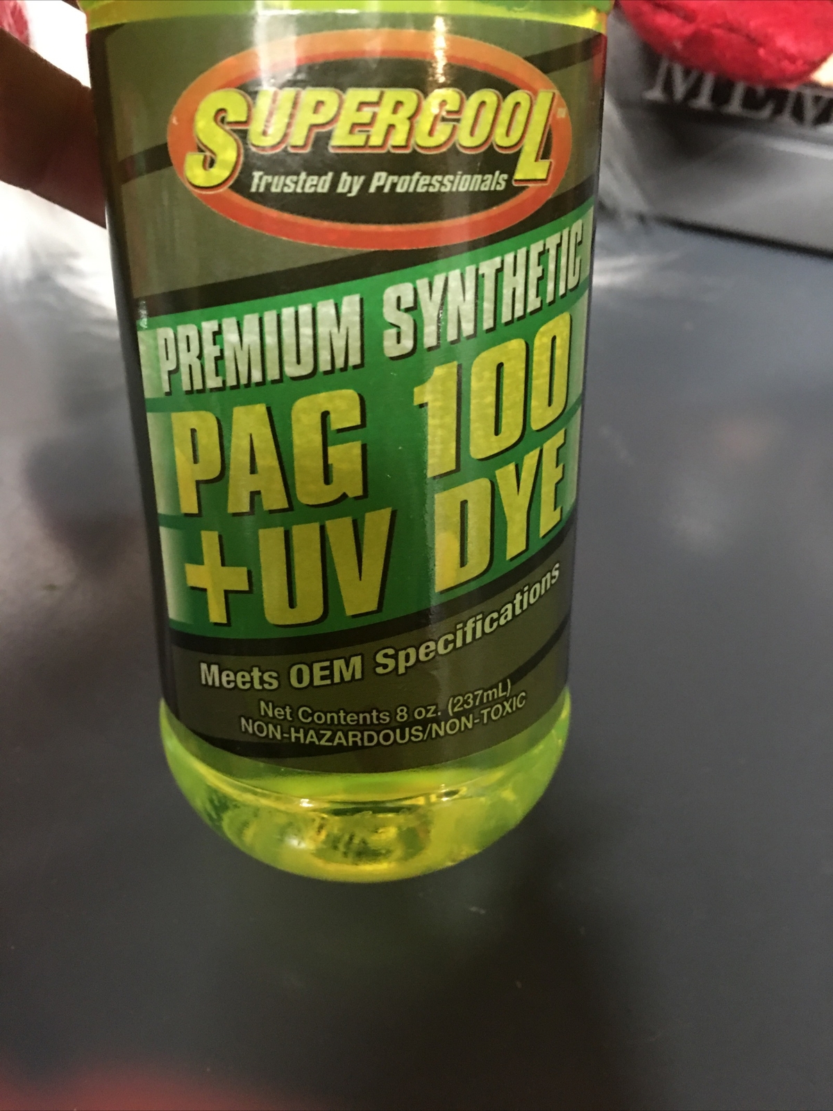 Supercool P100-8D Premium Synthetic PAG 100 + UV Dye 8oz 672264001620 ...