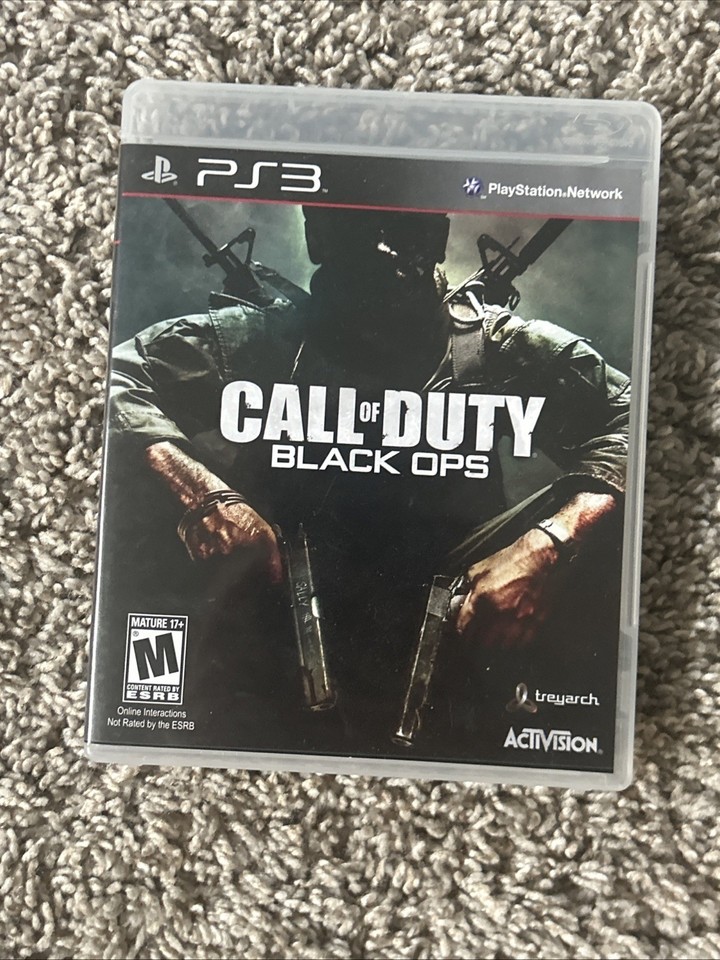 Sony PlayStation 3 Fat PS3 80GB Black Console Gaming System Only ...