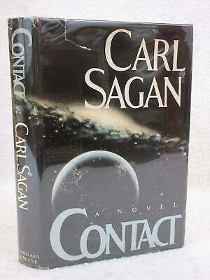 Carl Sagan CONTACT A Novel 1985 Simon & Schuster, NY Early Book C | eBay