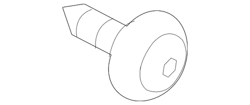Genuine Hyundai Side Bracket Screw 12441-05167-K | eBay