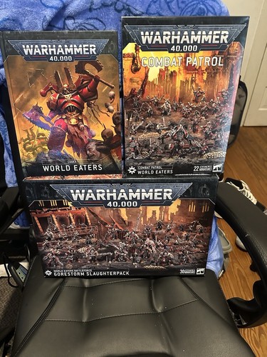 Games Workshop Combat Patrol: World Eaters/ Battle Box And Codex | eBay