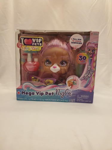 VIP Mega Pets Nyla Color Boost Styling Head IMC Toys 30+ Accessories ...