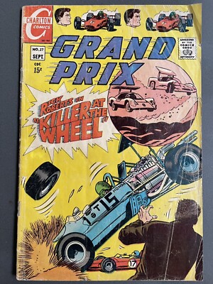 Grand Prix #27 September 1969 Charlton Comics | eBay