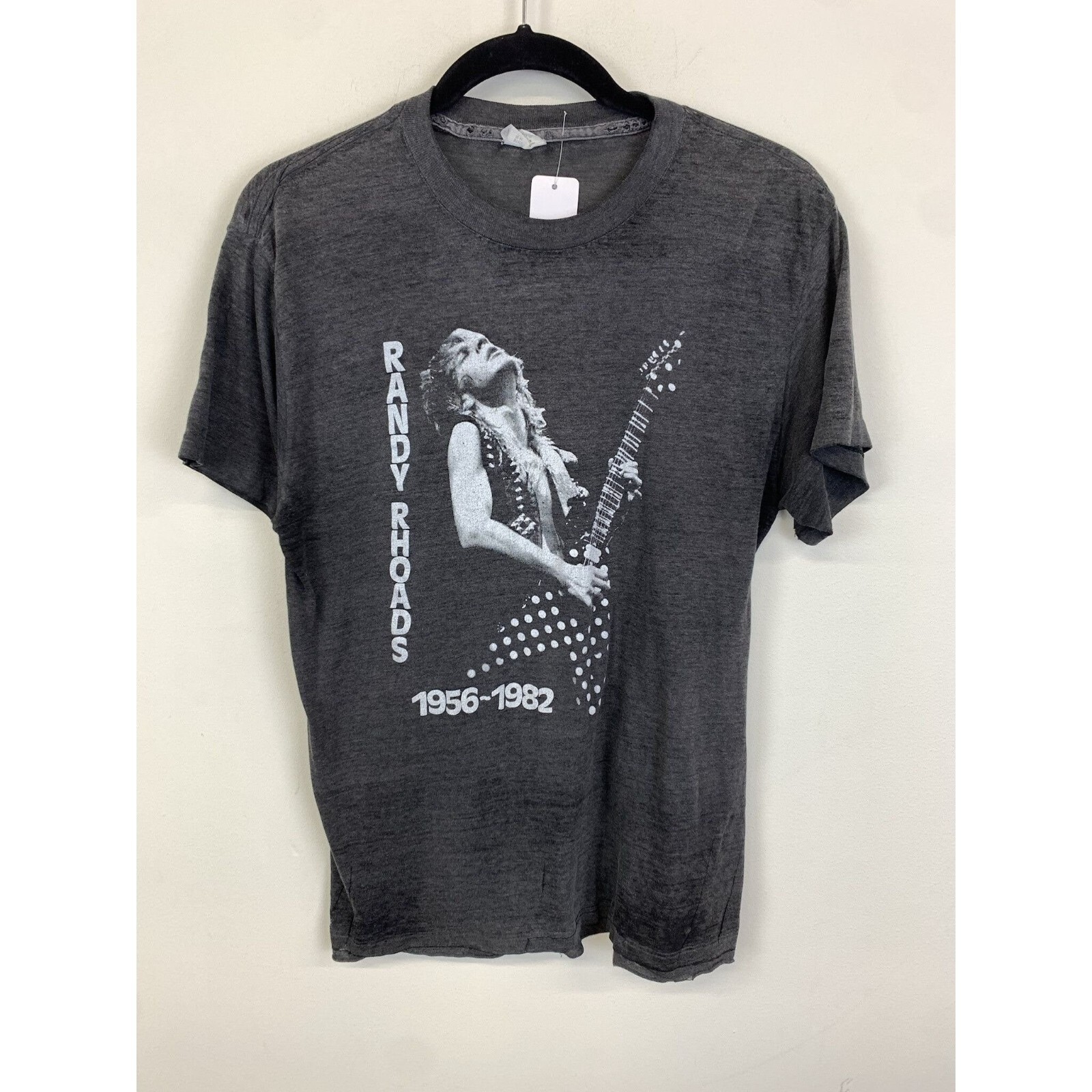 Vintage Randy Rhoades 1982 Singlestitch Band Tee Size… - Gem