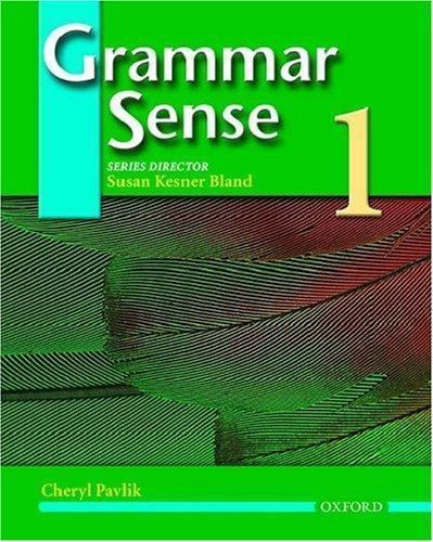 Grammar Sense 1: Student Book by Varios Autores 9780194365659| eBay
