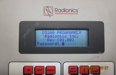 Genuine Bosch Radionics D5200 Alarm Programmer (No Battery) | eBay