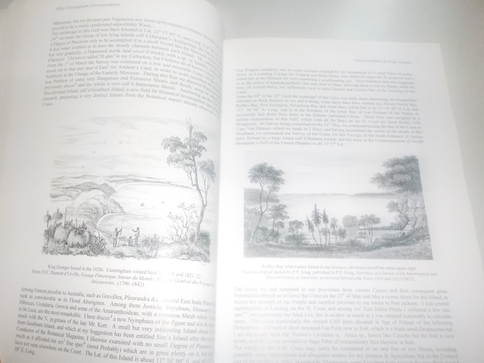 ALLAN CUNNINGHAM LETTERS OF BOTANIST EXPLORER 1791-1839 - AE & TA ...