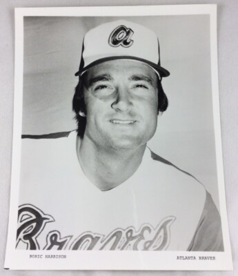1973 Atlanta Braves-8x10 Team Issue Glossy Finish Photo-Roric Harrison ...