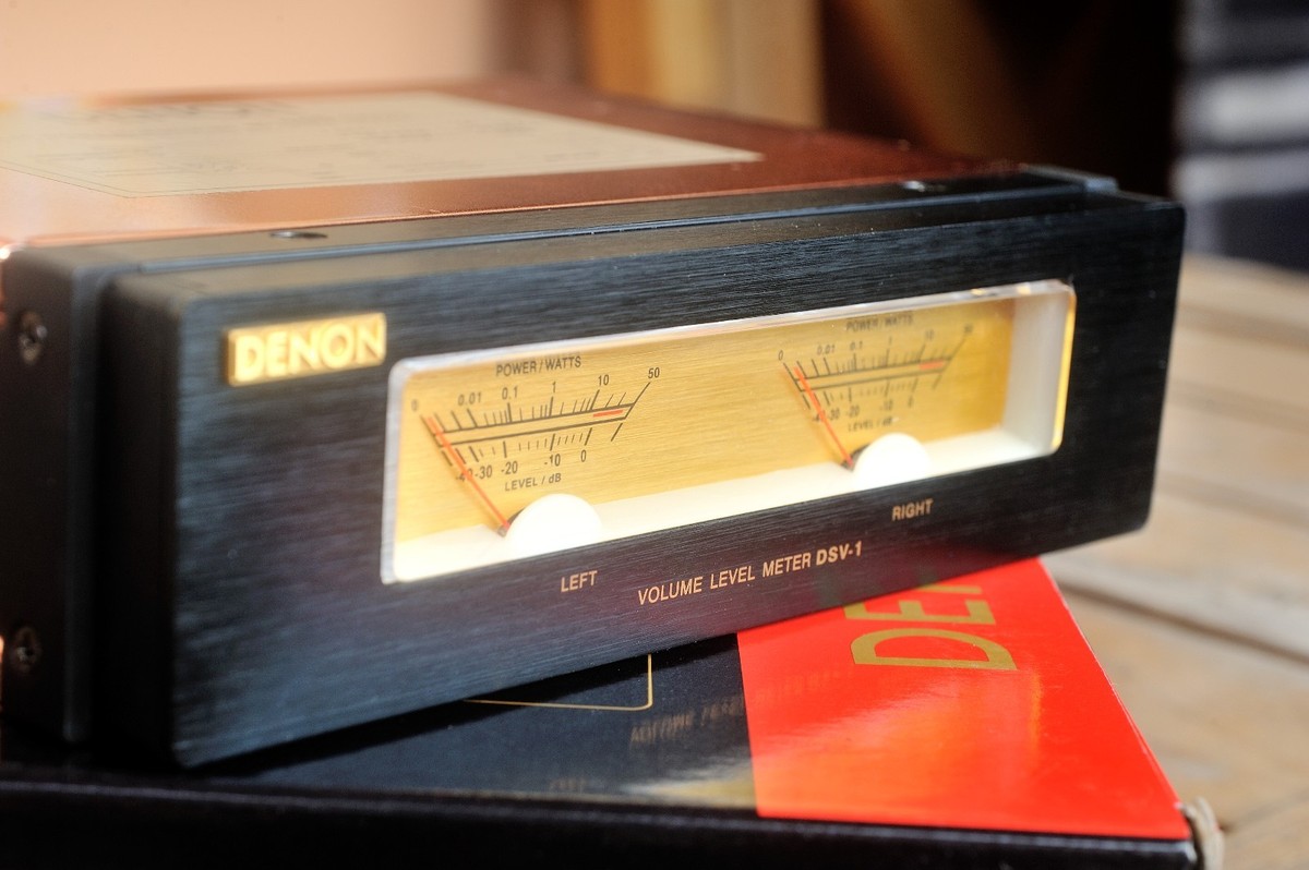 denon dct-a100+level meter dsv-1