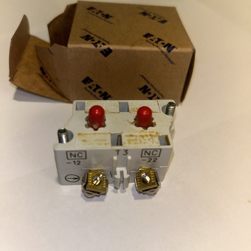 EATON CUTLER HAMMER 10250T3 Pushbutton Contact Block New In Box T3 D2 ...