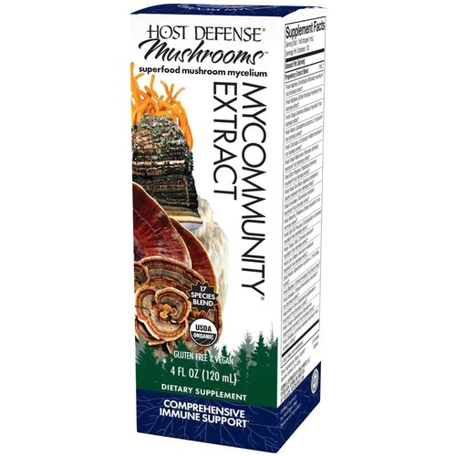 Host Defense Mycommunity Extrait 118ml- Immunitaire Support, 17 ...