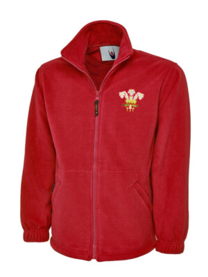 Wales Retro Rugby Fleece Jacket Sizes S - 4XL | eBay UK