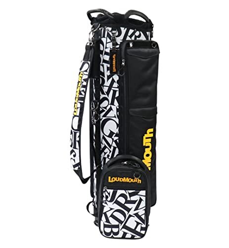 LOUDMOUTH Caddy Bag with Pouch LM-CB0018 Fall/Winter 2022 model ...