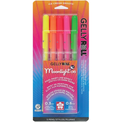 Gelly Roll Moonlight Fine Point Pens 5/Pkg-Dawn 53482581741| eBay