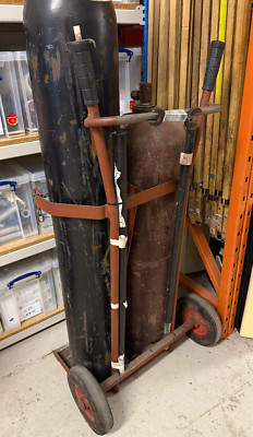 Oxygen and Acetylene Trolley with extras | eBay UK