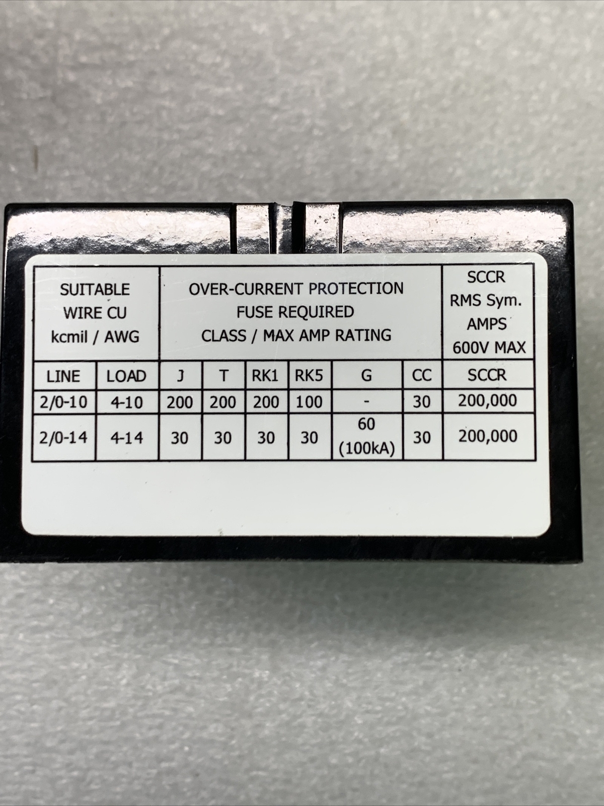 Littelfuse Distribution Block LFD25703 600v 175a 3 Pole for sale online | eBay