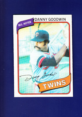 Danny Goodwin 1980 TOPPS MLB Baseball #362 (NM+) Minnesota Twins | eBay