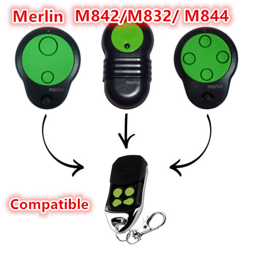Merlin M842 M832 M844 Compatible Garage Door Remote Control Prolift ...