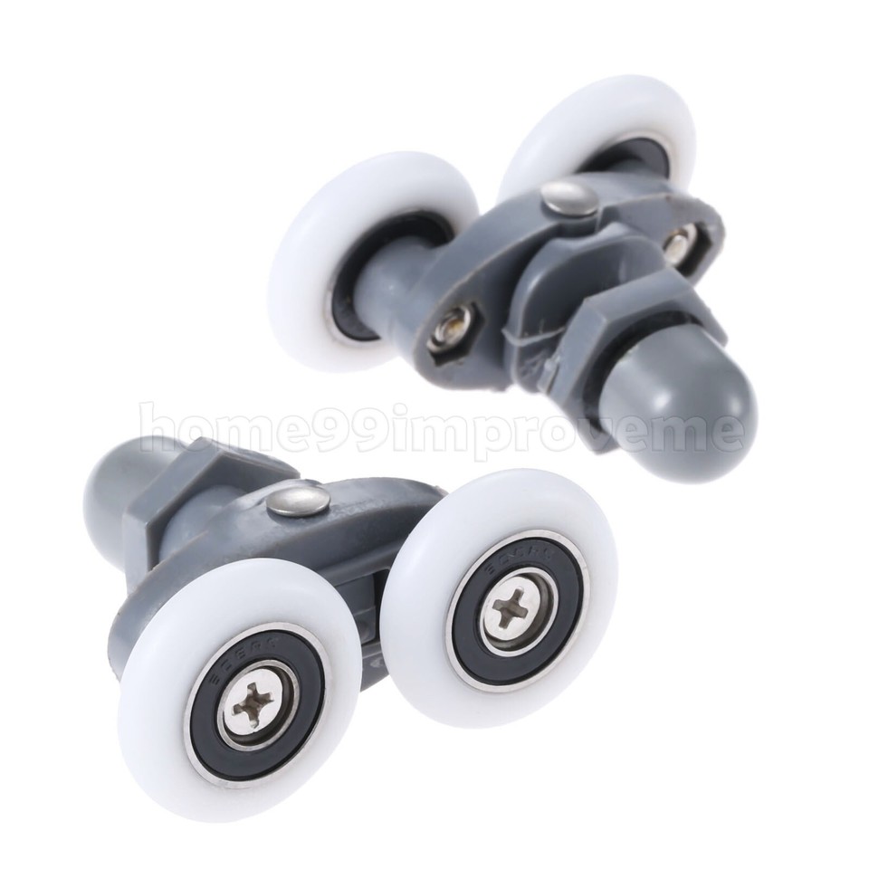 Shower Cabins Door Rollers Runners Slider Wheel 26mm Diameter Twin ...