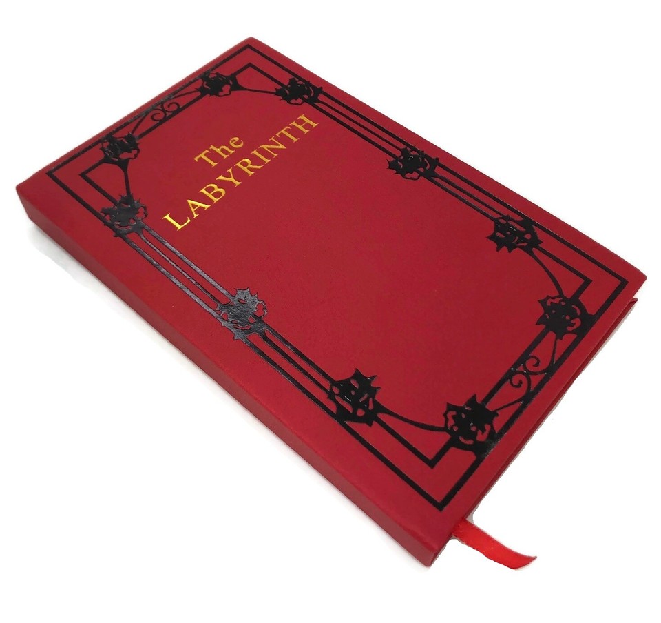 The LABYRINTH RED BOOK Sarah's Replica | eBay