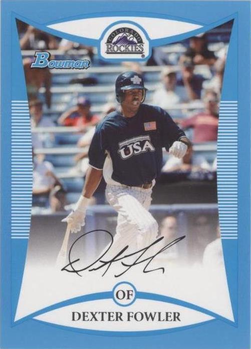 2008 Bowman Draft Picks & Prospects - Prospects Dexter Fowler #BDPP75 ...