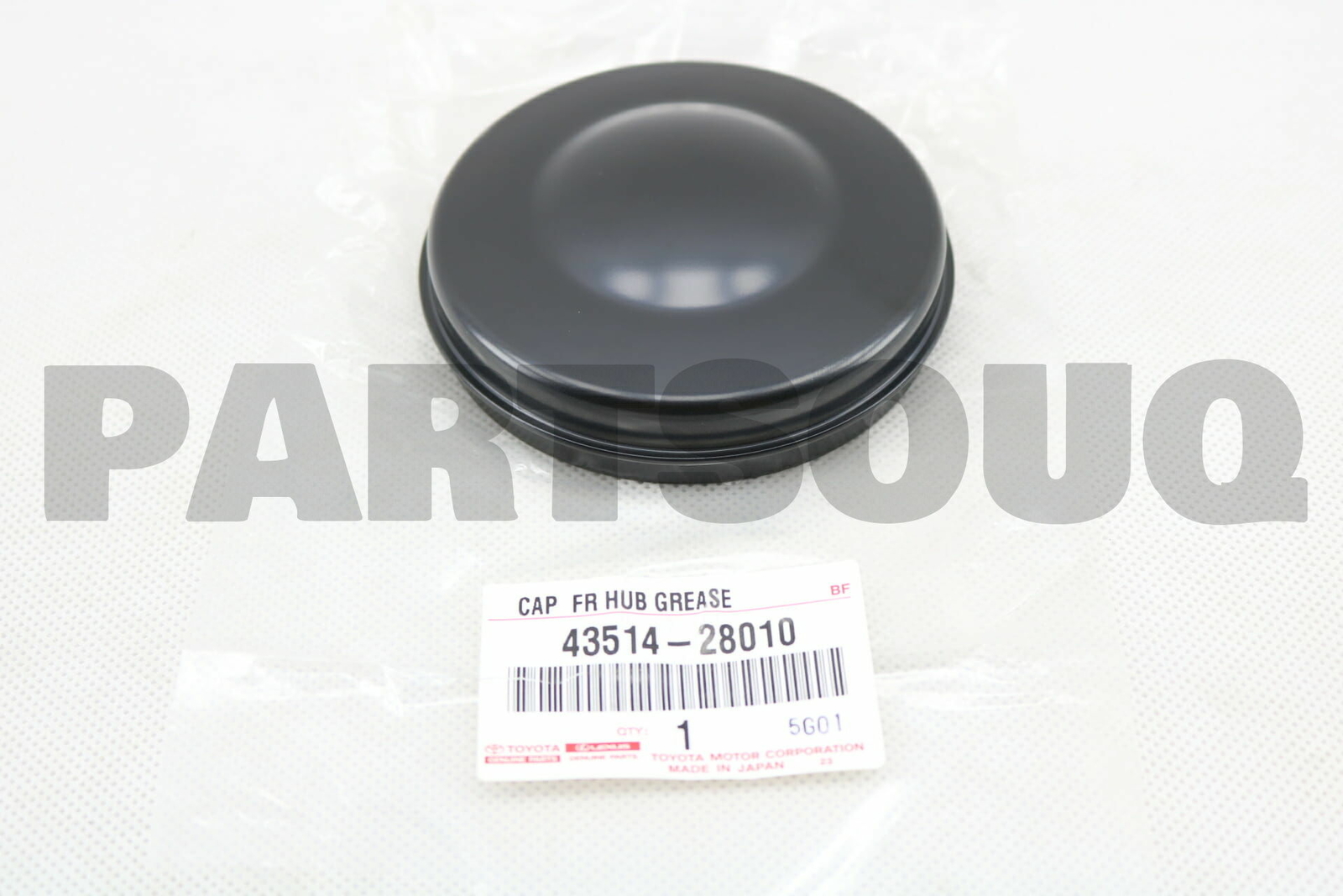4351428010 Genuine Toyota CAP, FRONT AXLE HUB GREASE, RH/LH 43514-28010 ...