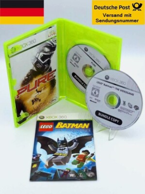 Microsoft Xbox 360-Pure & Batman Bundle 2in1 CIB/PAL geprüft und ...