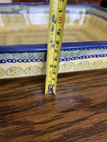 Unikat Polish Pottery LASAGNA BAKING Dish | eBay