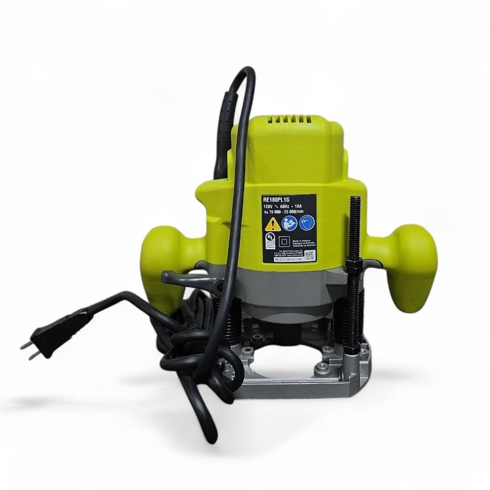 Ryobi RE180PL1G 2HP Variable Speed Plunge Router 1/2" Collet | eBay