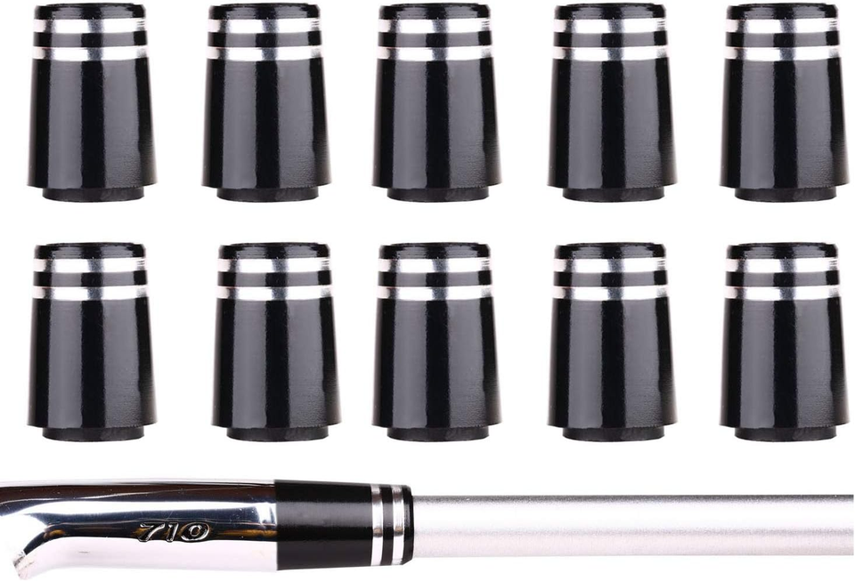 Golf Builder 10Pcs Tip Size .370 Golf Ferrules for Taper Tip Iron Wedge ...