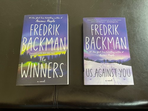 Beartown and Us Against You - Paperbacks By Fredrik Backman-Very Good ...