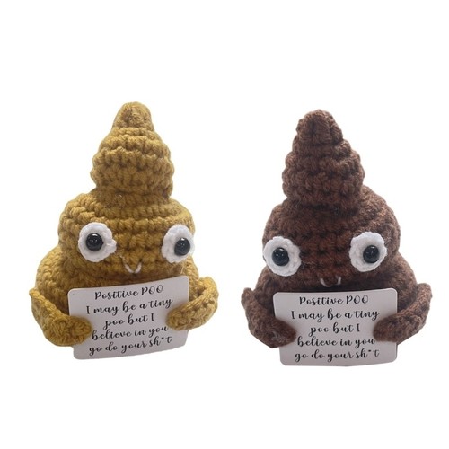 Funny Knitted Poo Toy for Kids Children Girls Boys Birthday | eBay
