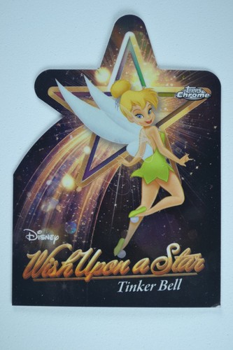 2025 Topps Chrome Disney Wonder Wish Upon A Star Tinker Bell Die Cut #W ...