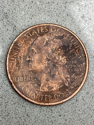 2017 P effigy mounds quarter error (Copper Quarter) | eBay