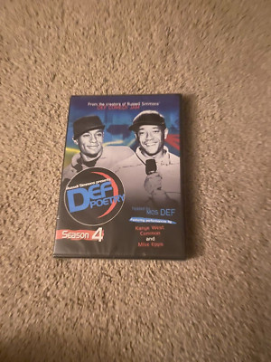 DEF POETRY SEASON 4 DVD NEW RUSSEL SIMMONS PRESENTS 26359323324| eBay