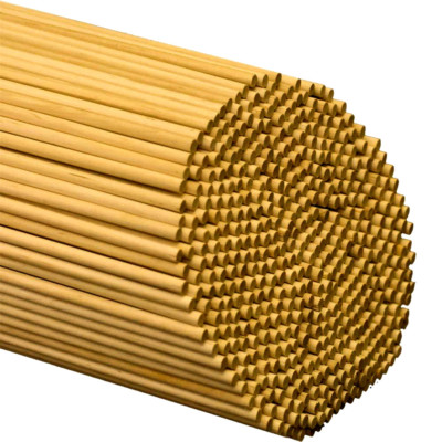 BUNDLE OF 50 PIECES BIRCH DOWEL RODS 12" LONG 1/8" DIAMETER | eBay