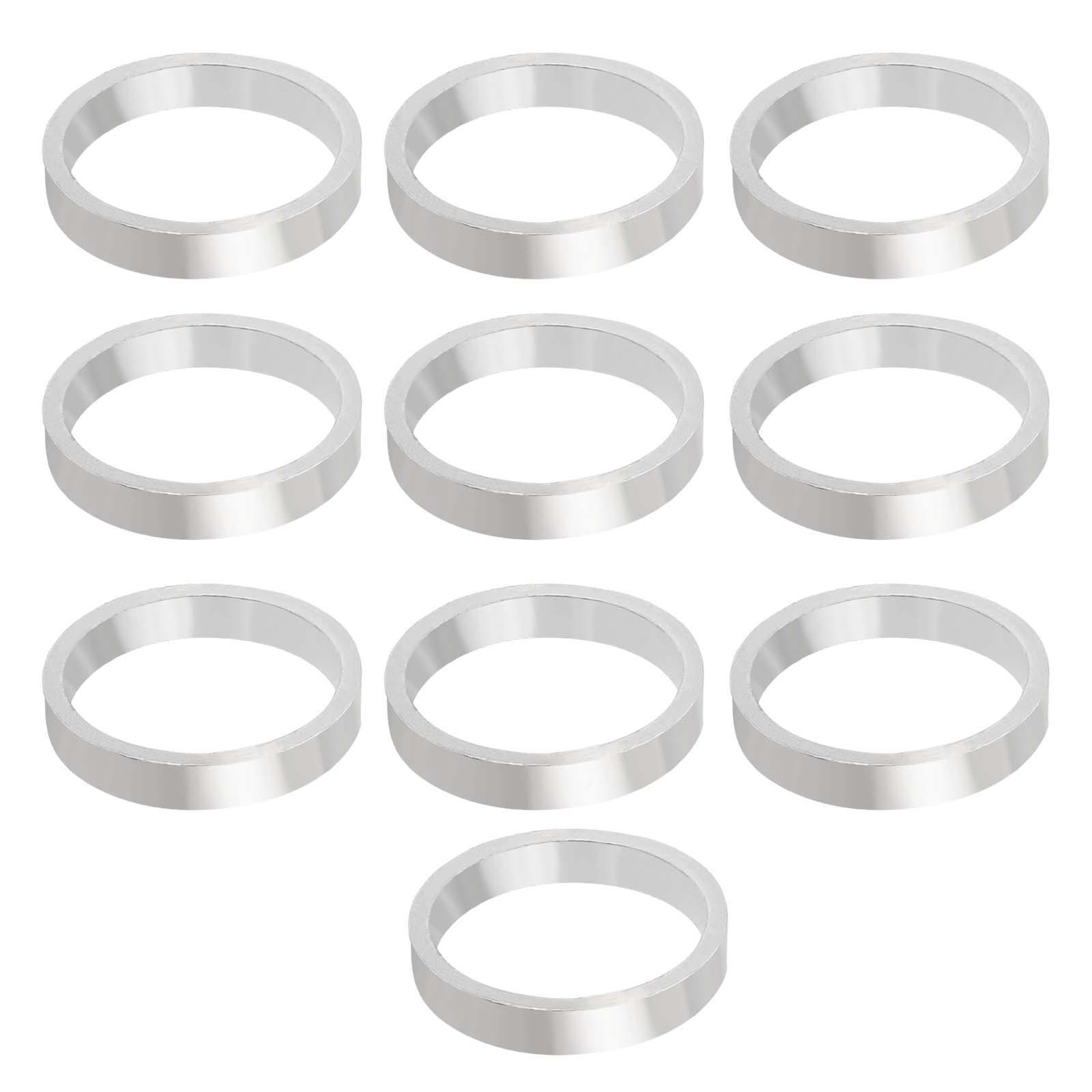 10x Chainwheel Spacers Washers Metal for Bicycle Crankset Crankset Bolt ...