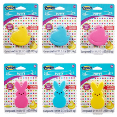 Peeps Putty Chick Bunny Easter Basket Filler Stuffer Gift Plastic ...