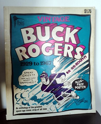 Vintage Buck Rogers 1929 to 1967 Ibis Imprint No Poster VG Combine BX7 ...