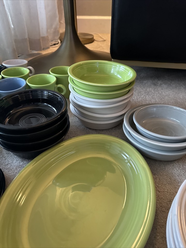 Huge Fiestaware Set 70+ Pieces Excellent Condition | eBay