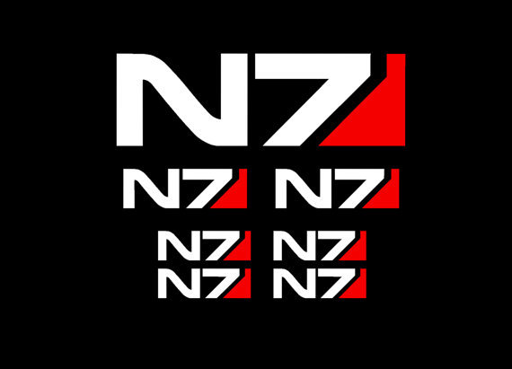 Mass Effect N7 Logo Vector