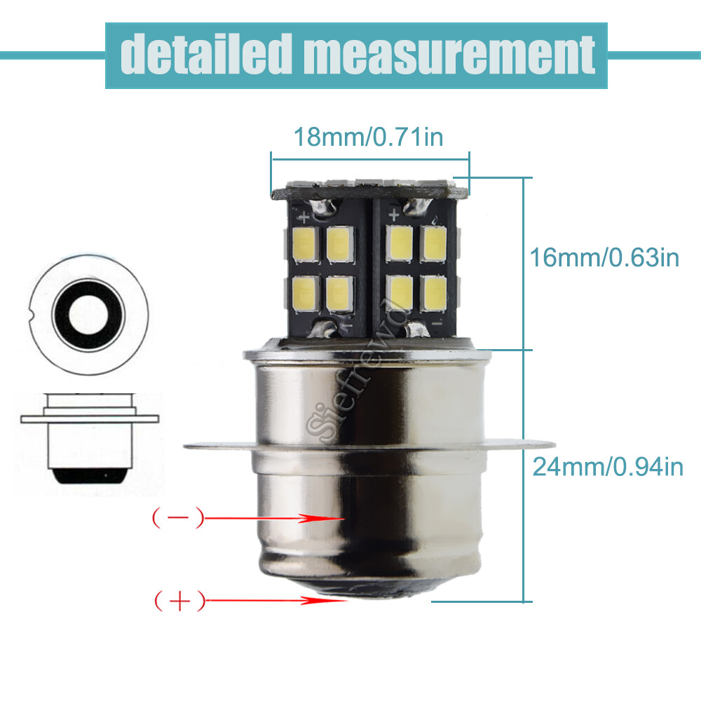 6V / 12V P36S LED LAMP LLB323 SPOTLIGHT / FOG LIGHT BULBS SFT576 SFT700 ...