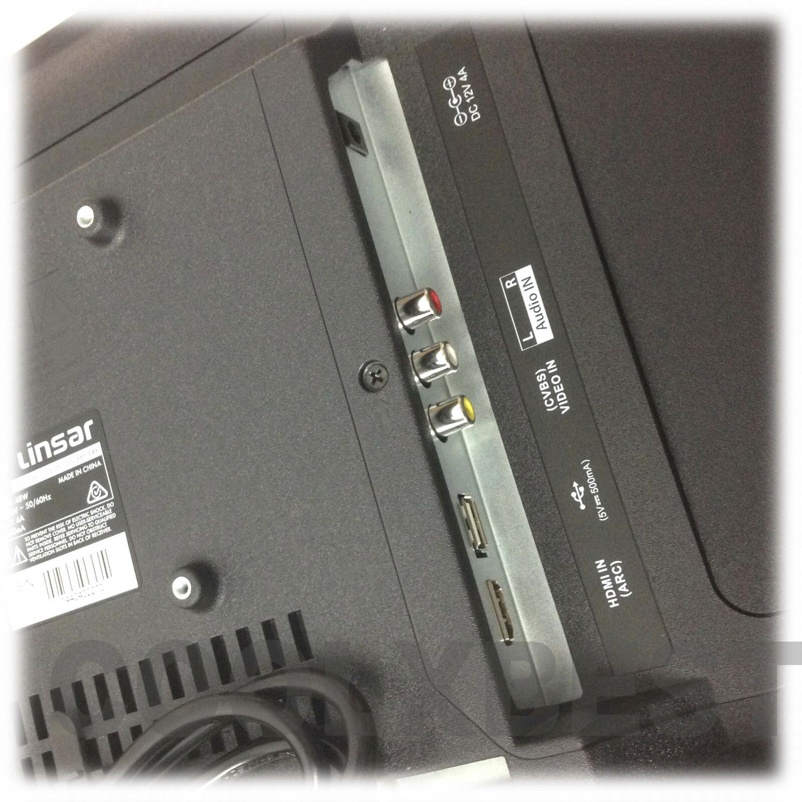 LINSAR 24" FULL HD 1080p DIGITAL LED TV DVD PLAYER USB PVR 12v 240v ...