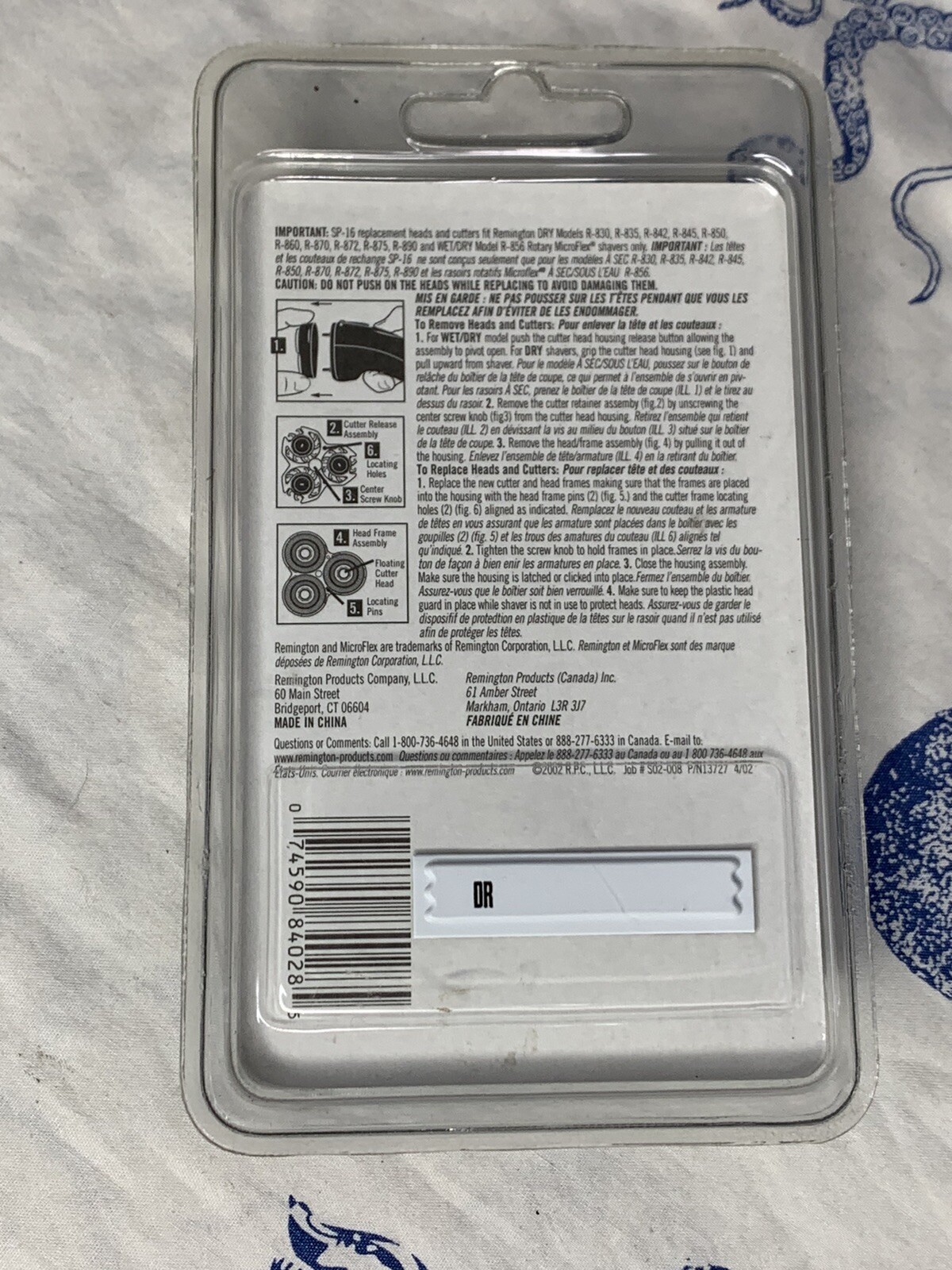 Remington Microflex SP-16 Rotary Replacement Heads & Cutters (E3) | eBay